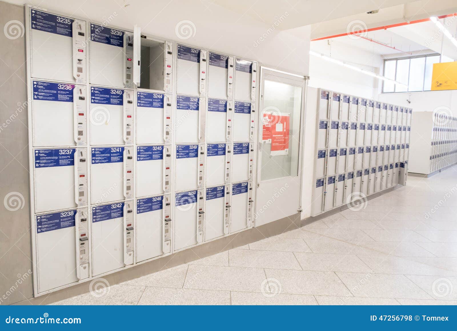 Lockers editorial stock photo. Image of lockers, german - 47256798