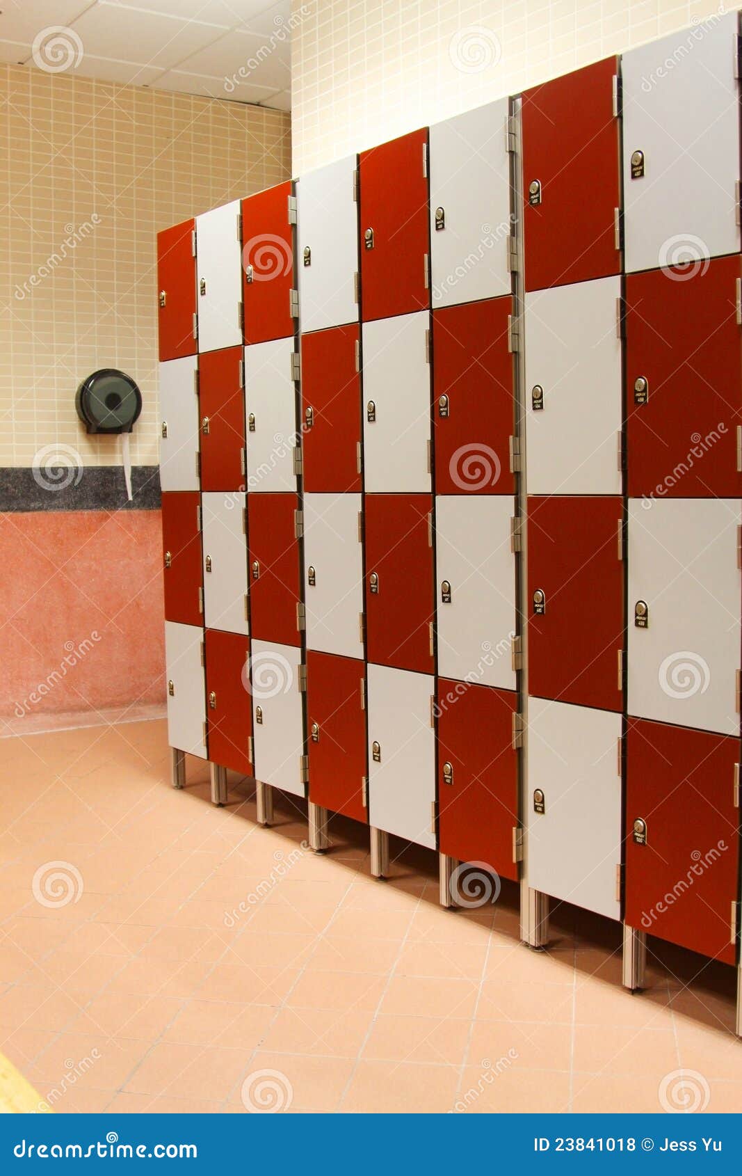Lockers in toilet stock photo. Image of club, lock, clothes - 23841018