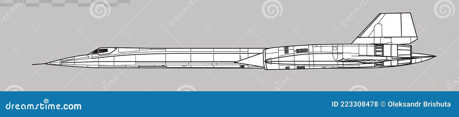 Reconnaissance Aircraft Royalty-Free Cartoon | CartoonDealer.com #31820447