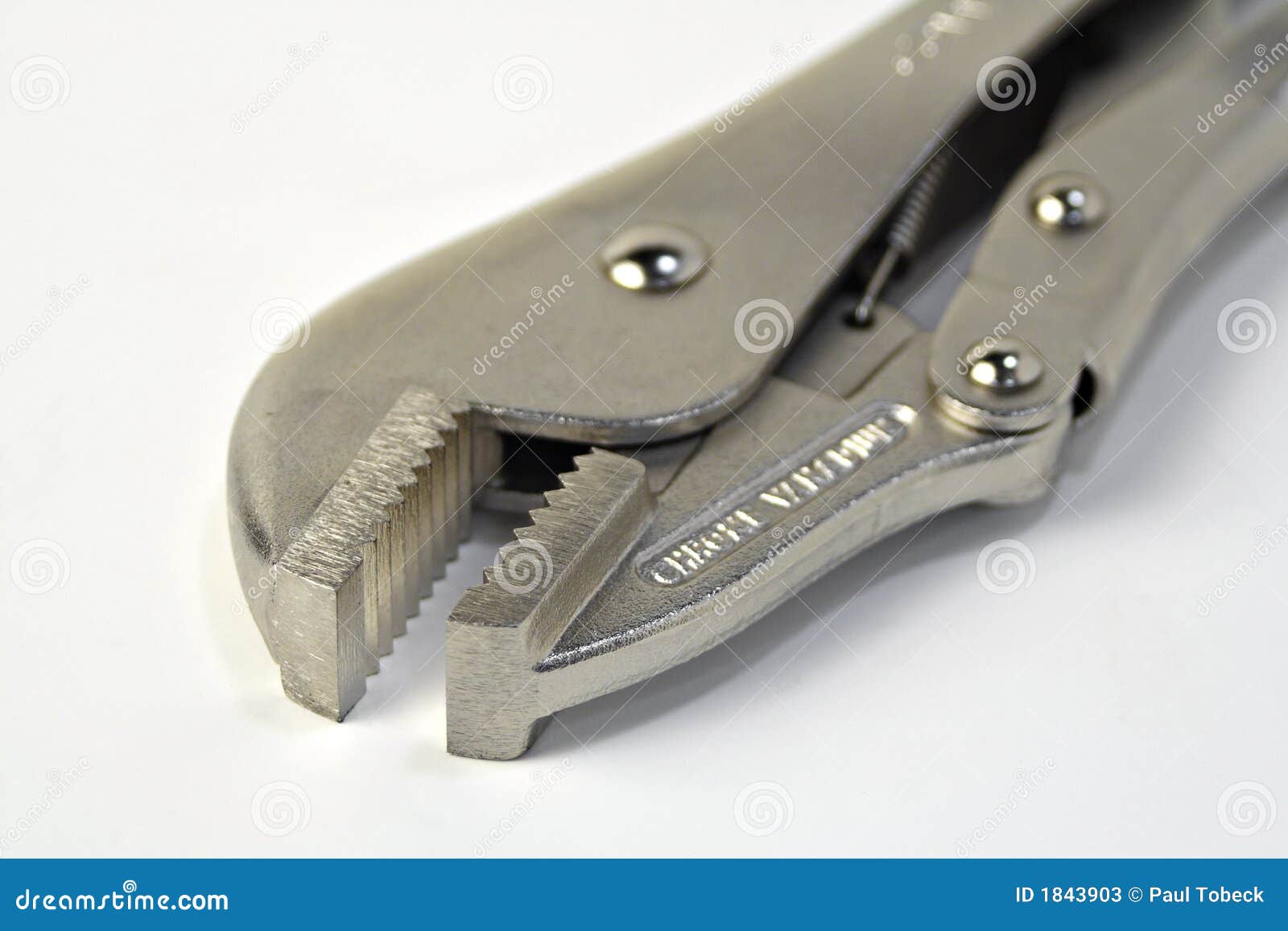 Locking Pliers stock image. Image of industrial, home - 1843903