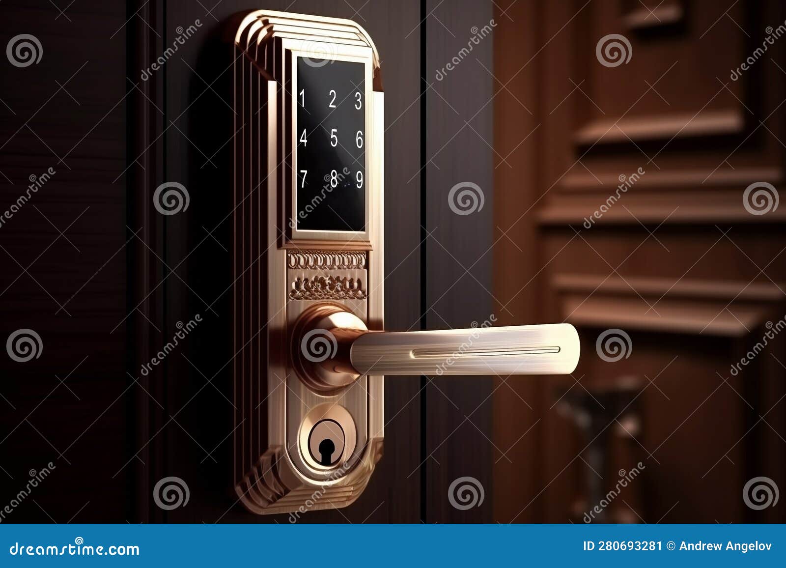Locking Smartlock on the Entrance Door Using a Smart Phone Remotely ...