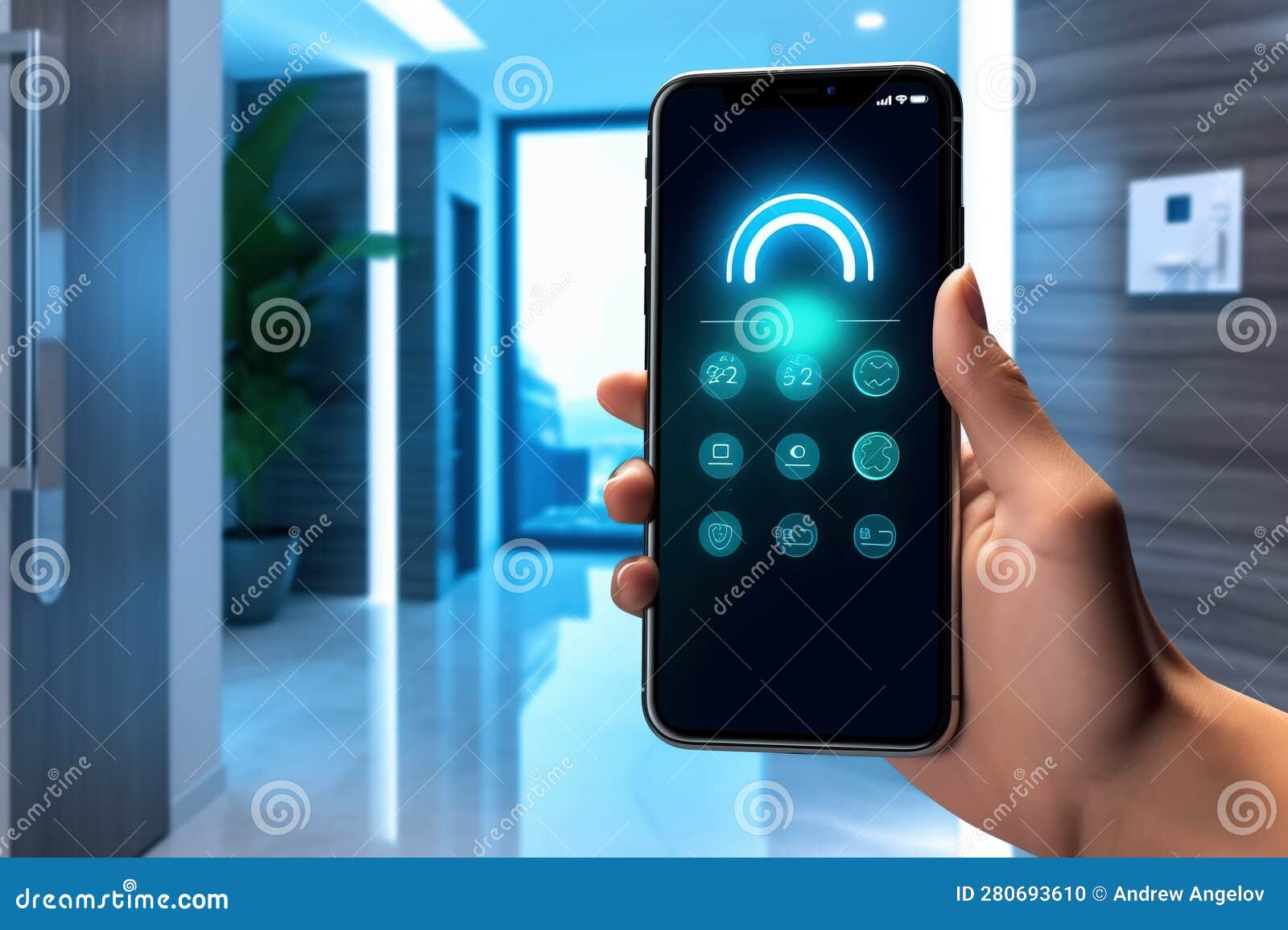 Locking Smartlock on the Entrance Door Using a Smart Phone Remotely ...