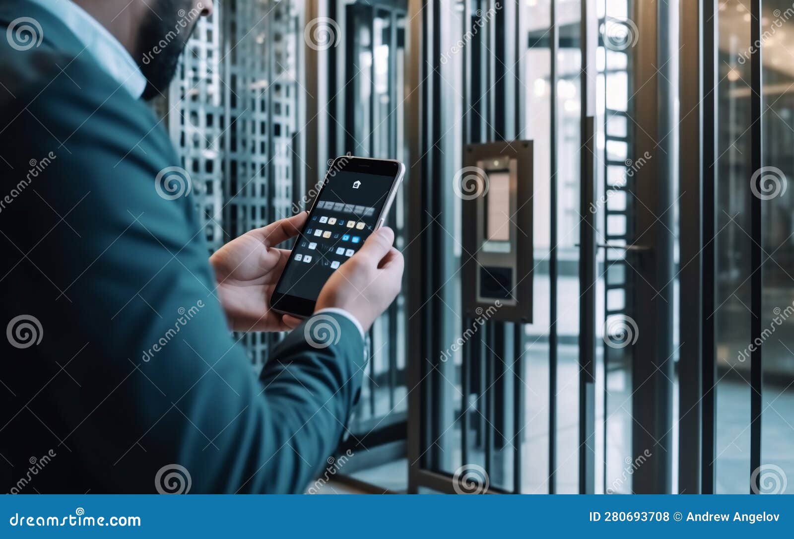 Locking Smartlock on the Entrance Door Using a Smart Phone Remotely ...