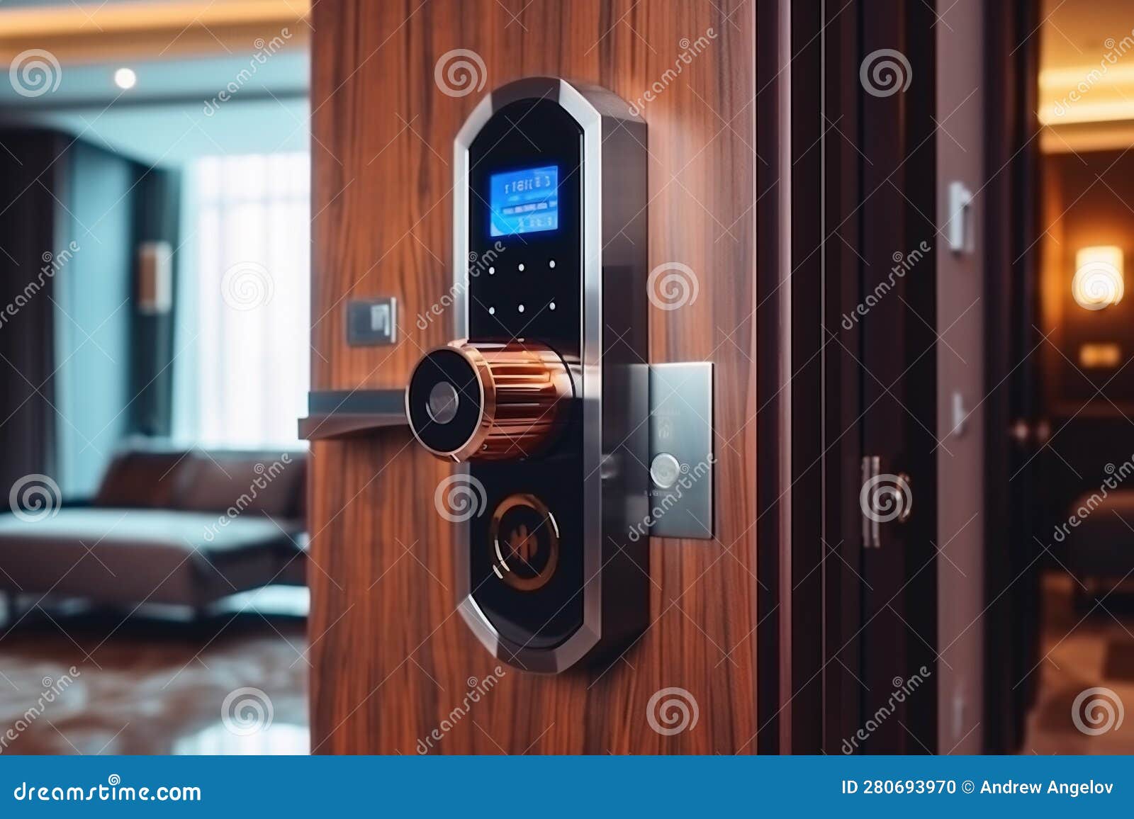 Locking Smartlock on the Entrance Door Using a Smart Phone Remotely ...