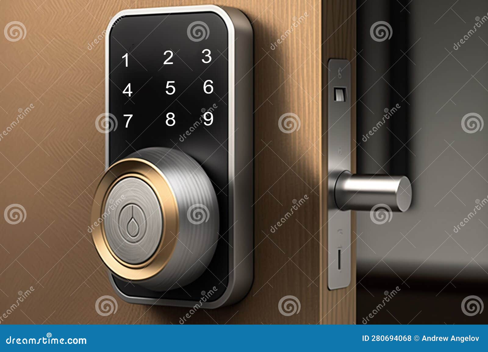 Locking Smartlock on the Entrance Door Using a Smart Phone Remotely ...