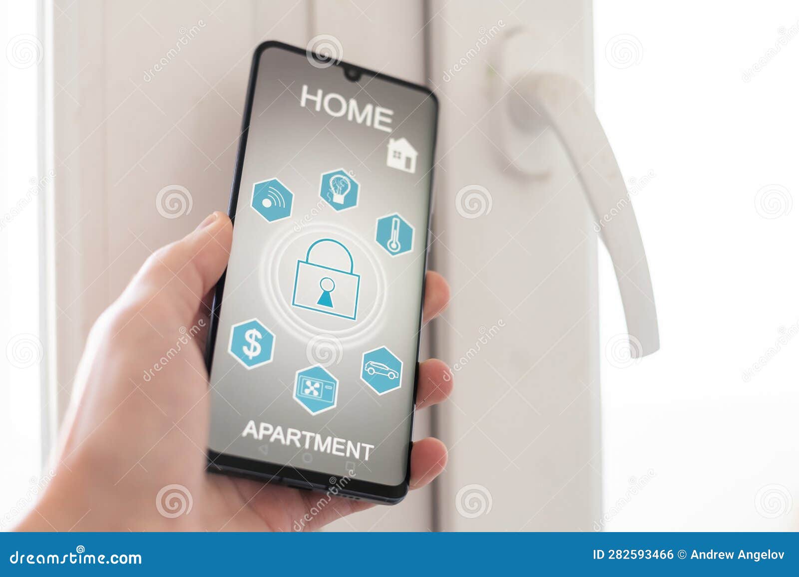 Locking Smartlock on the Entrance Door Using a Smart Phone Remotely ...