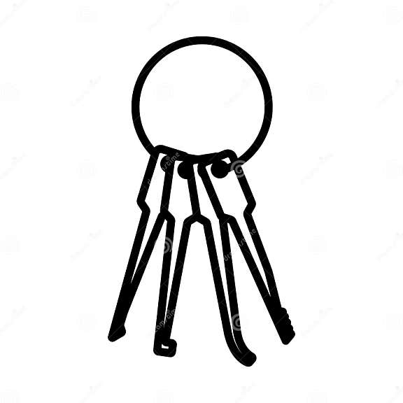 Lockpick Icon stock vector. Illustration of hacking - 245561202