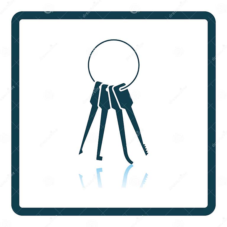 Lockpick Icon stock vector. Illustration of sign, tool - 209261105