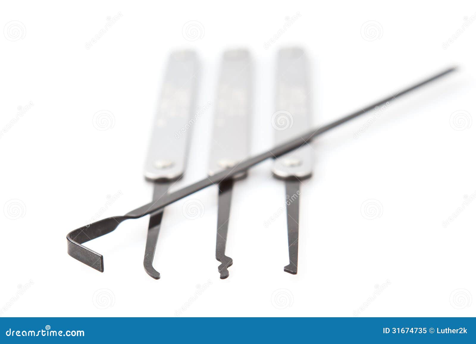Lockpicking Tools Royalty-Free Stock Photography | CartoonDealer.com ...