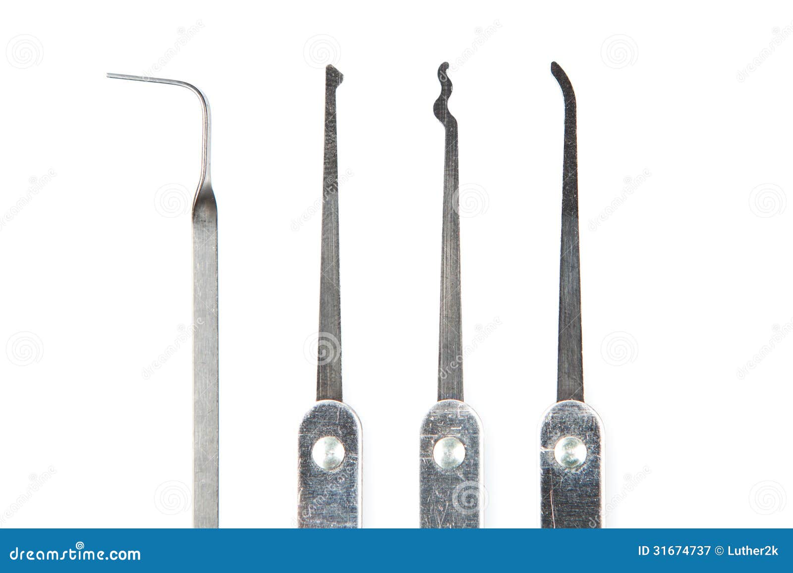Lockpicking Tools Royalty-Free Stock Photography | CartoonDealer.com ...