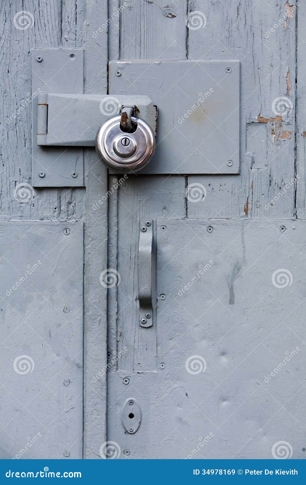 Locks on a barn stock image. Image of crime, protection - 34978169