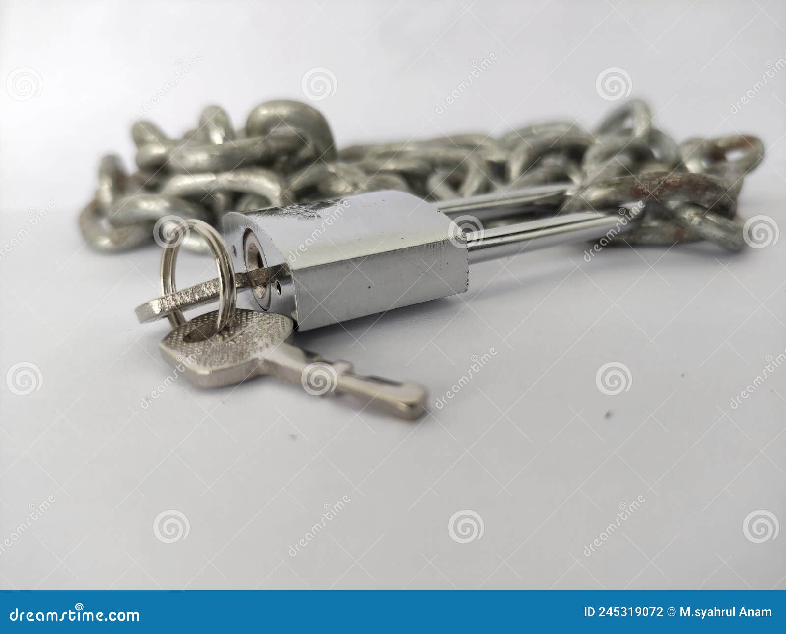 Locks and chains stock photo. Image of bracelet, weapon - 245319072