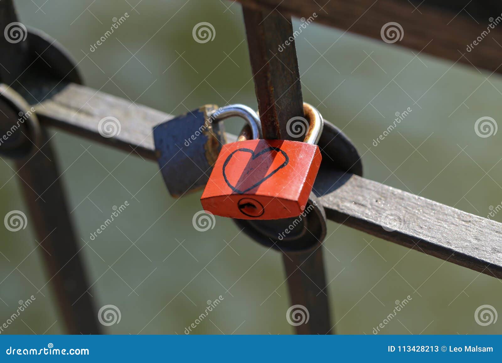 Locks of love stock image. Image of unity, padlock, concept - 113428213