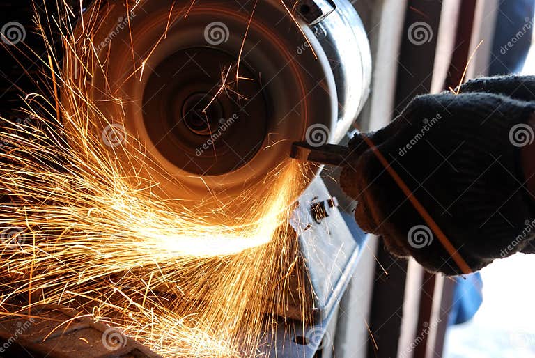 Locksmith grinding stock photo. Image of accuracy, light - 11290262