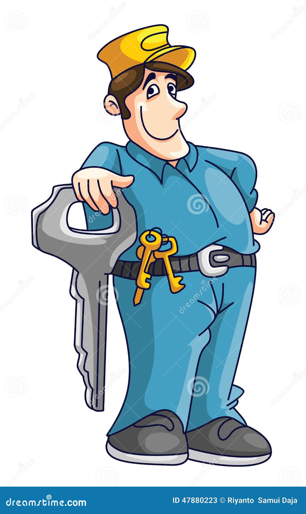 Locksmith stock vector. Illustration of construction - 47880223
