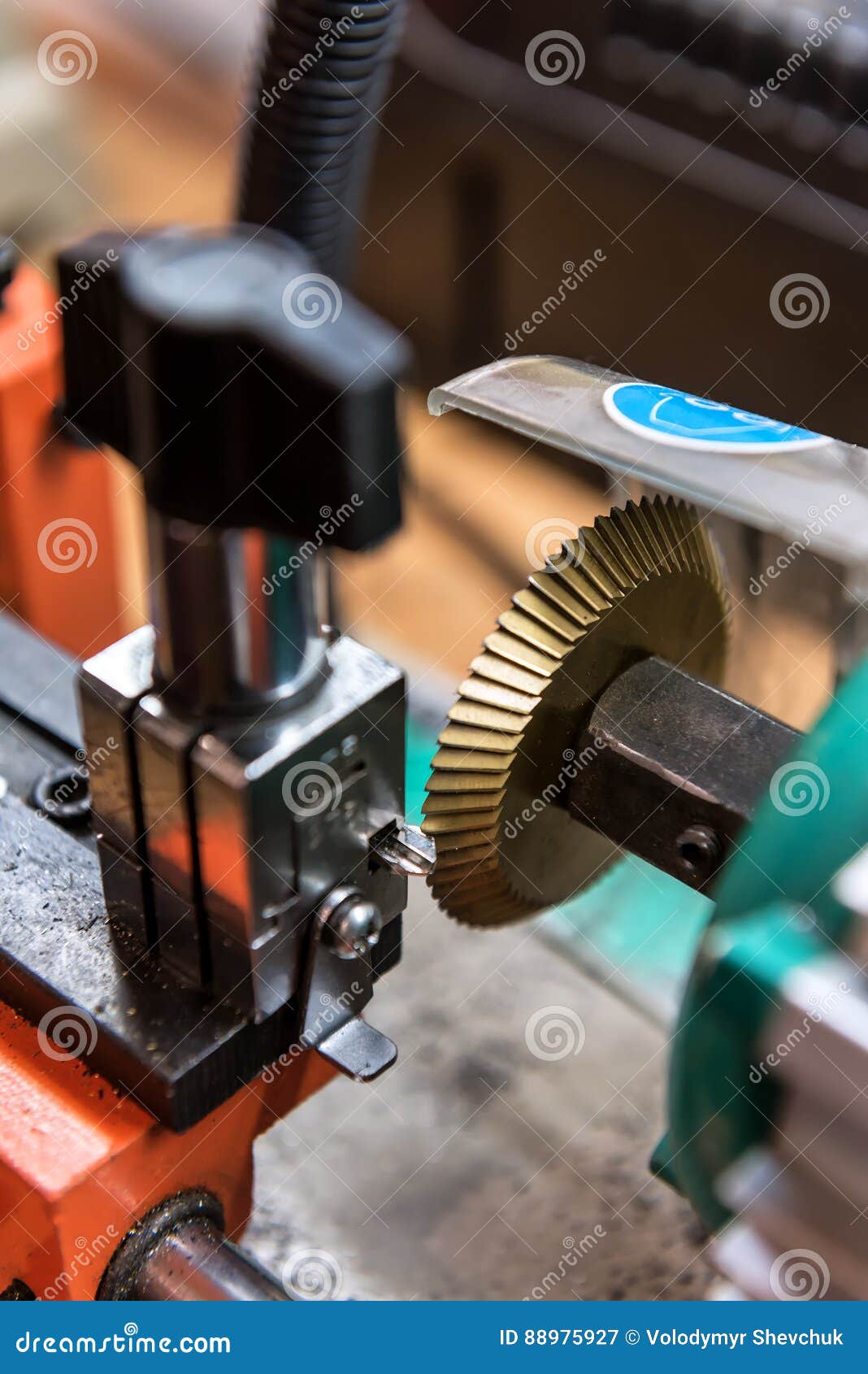 Locksmith, machine, key stock image. Image of industrial - 88975927