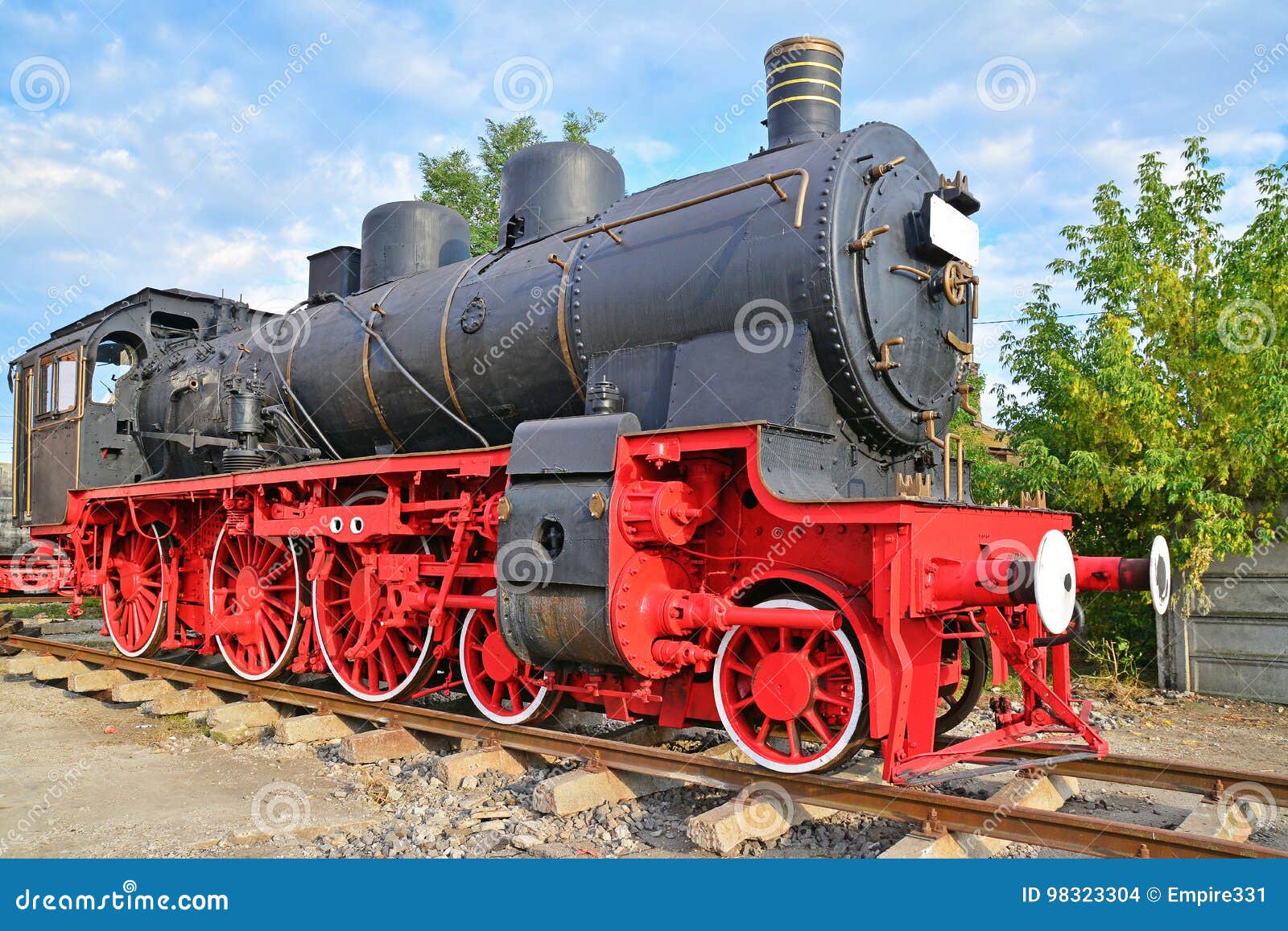 Locomotiva fotografia stock. Immagine di carbone, metallo - 98323304