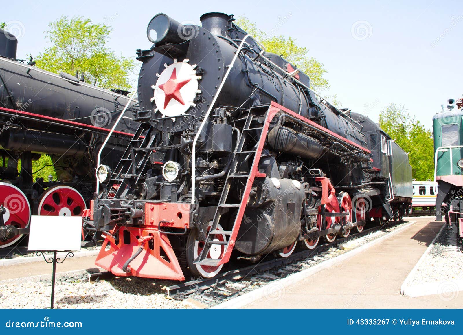 Locomotiva Da Estrada De Trilho Imagem de Stock - Imagem de ferro ...