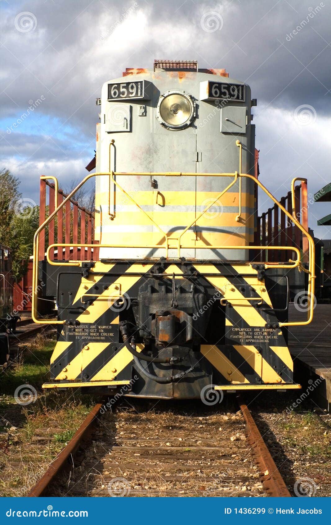 Locomotive 6591 stock image. Image of locomotive, rails - 1436299