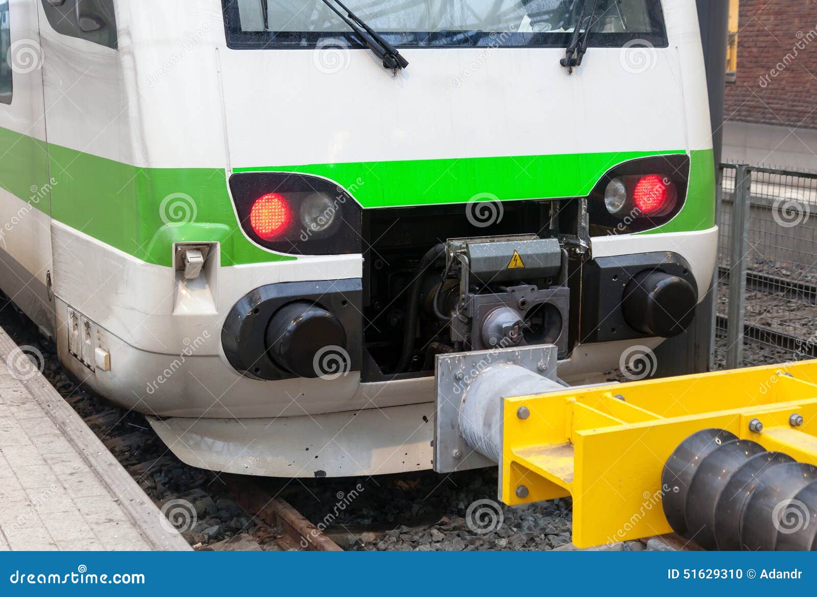 The Locomotive Car at the Platform Stock Photo - Image of platform ...