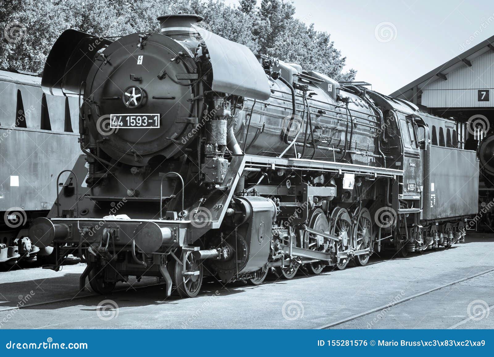 Locomotive with coaltender editorial photo. Image of coal - 155281576