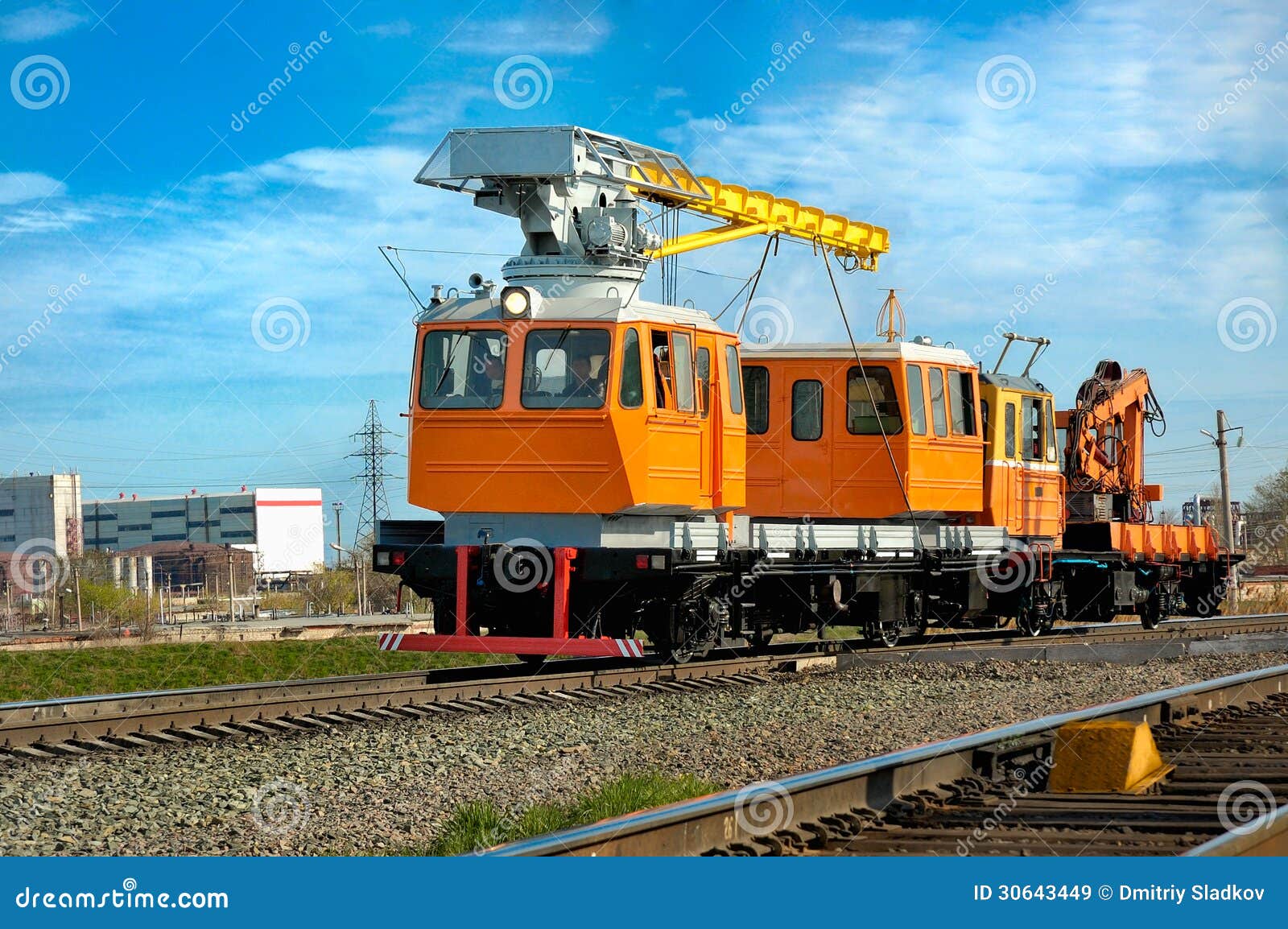 Locomotive Crane Royalty-Free Stock Photo | CartoonDealer.com #30643449