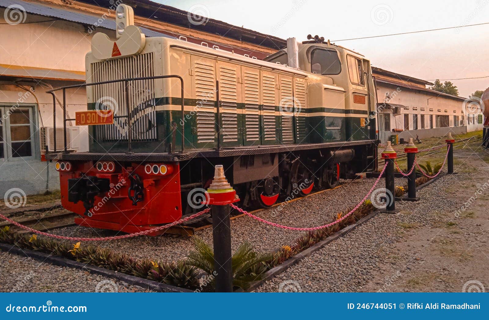 The Locomotive Depot is Located in Cepu, Central Java, Indonesia ...
