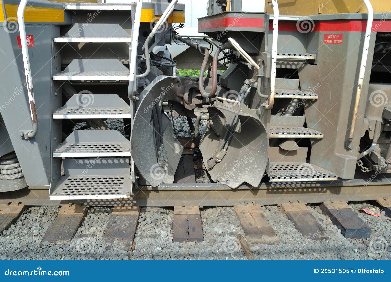 Locomotive Derailment stock image. Image of wheel, transportation ...