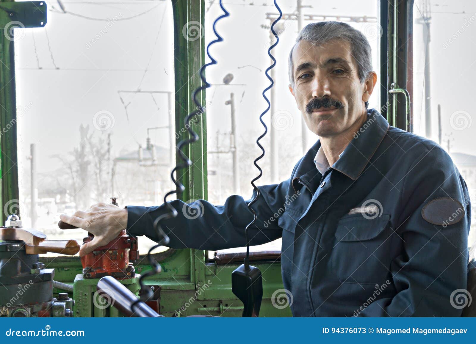 Locomotive driver stock image. Image of cabin, driver - 94376073