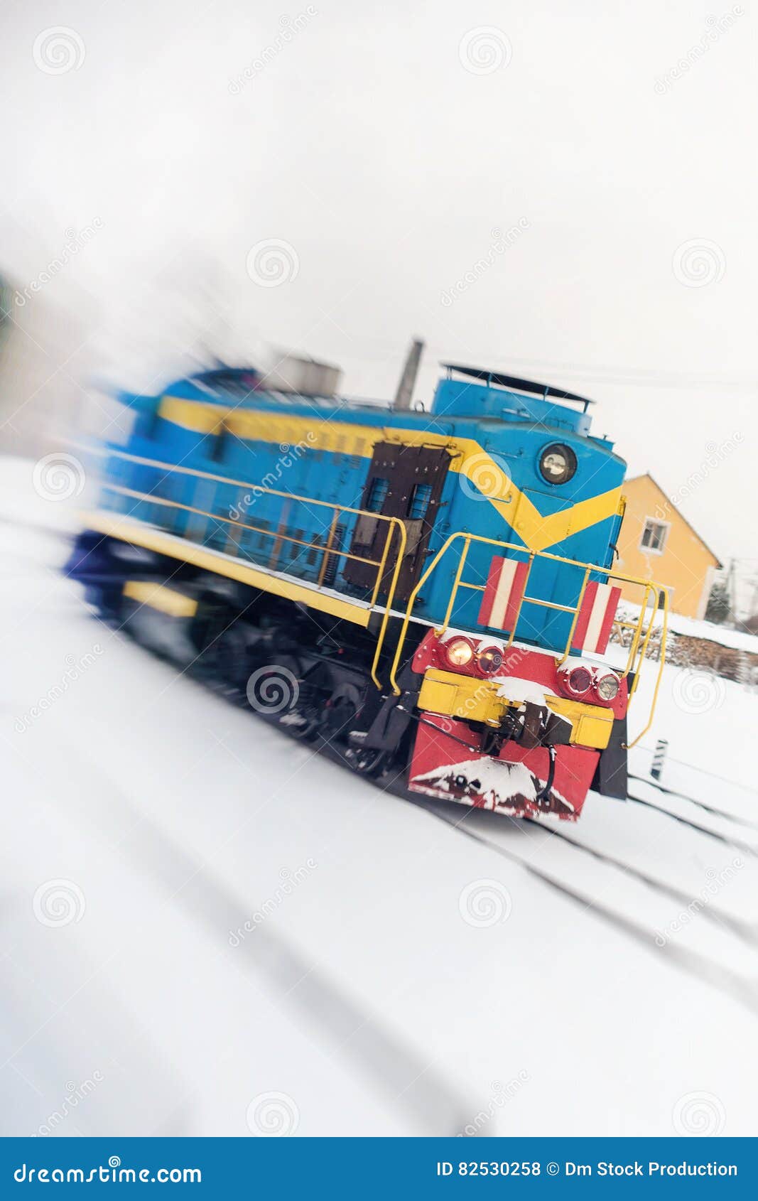 Locomotive. stock photo. Image of line, transport, railway - 82530258