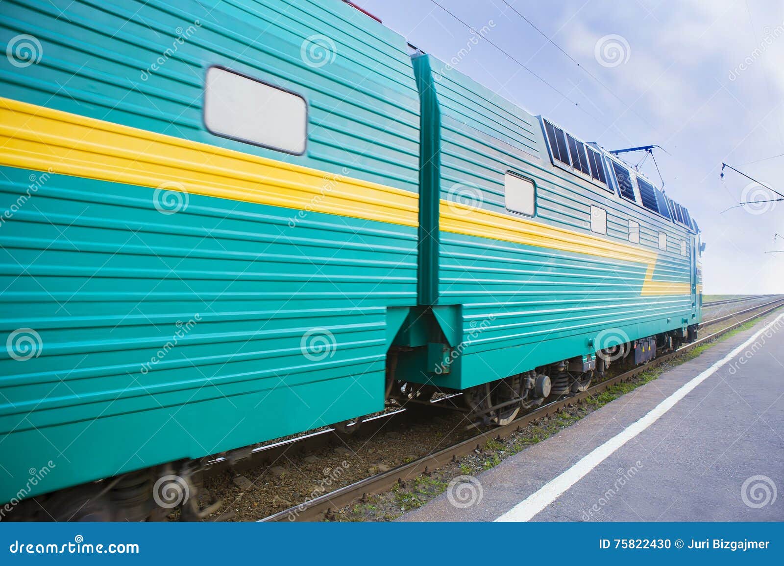 Locomotive moves by rail stock photo. Image of cloud - 75822430