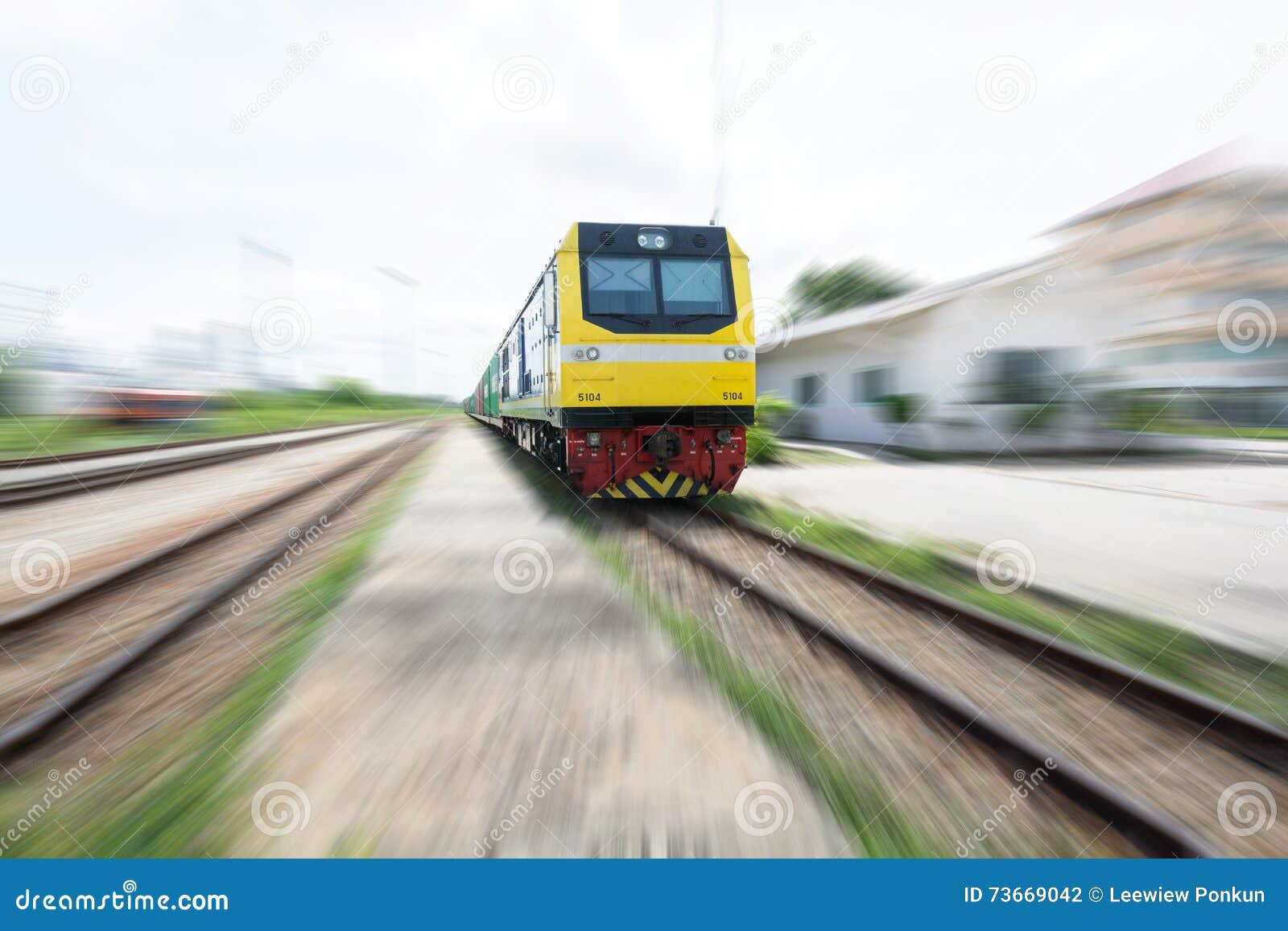 Locomotive train is moving stock photo. Image of business - 73669042