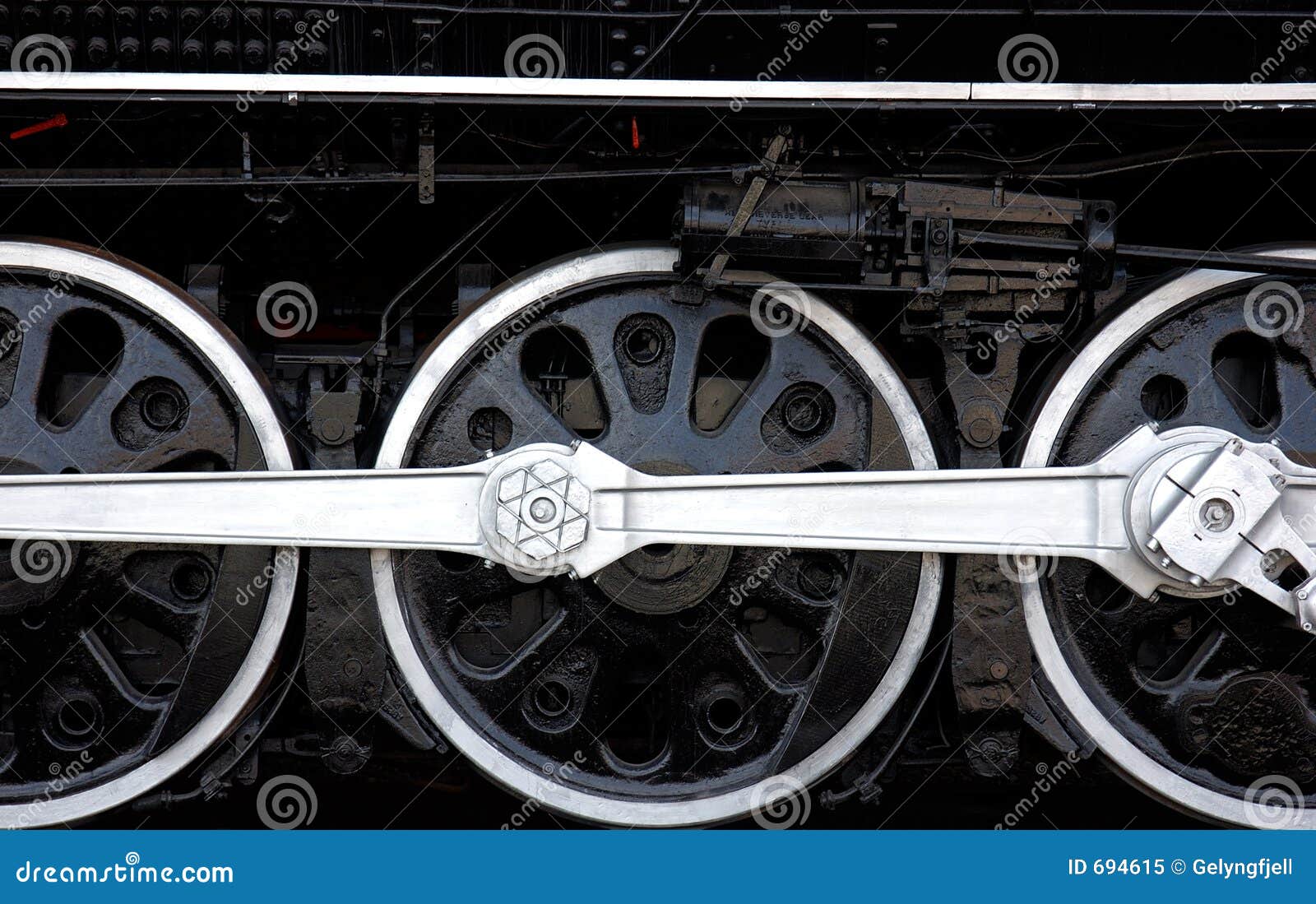 Locomotive wheels stock image. Image of rail, train, steam - 694615
