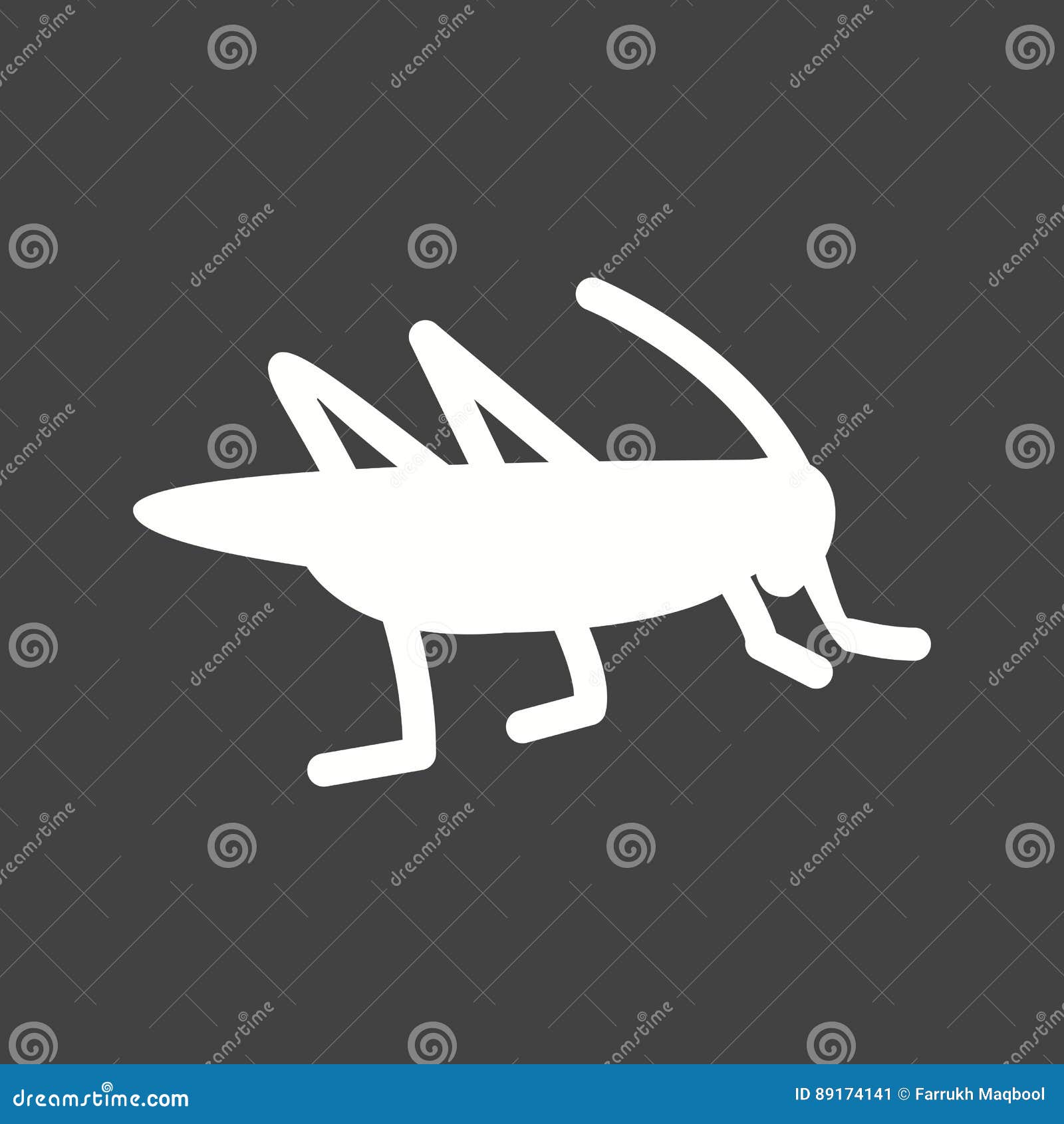 Locust Infestation stock vector. Illustration of pest - 89174141