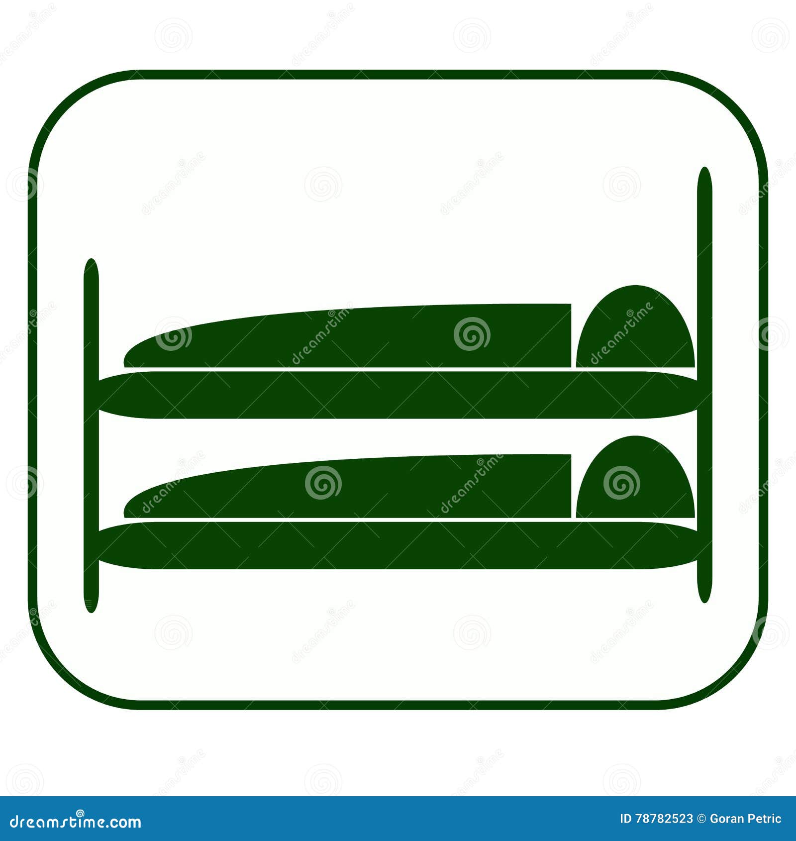 Lodging Icon,Vector and Symbol. Stock Illustration - Illustration of ...