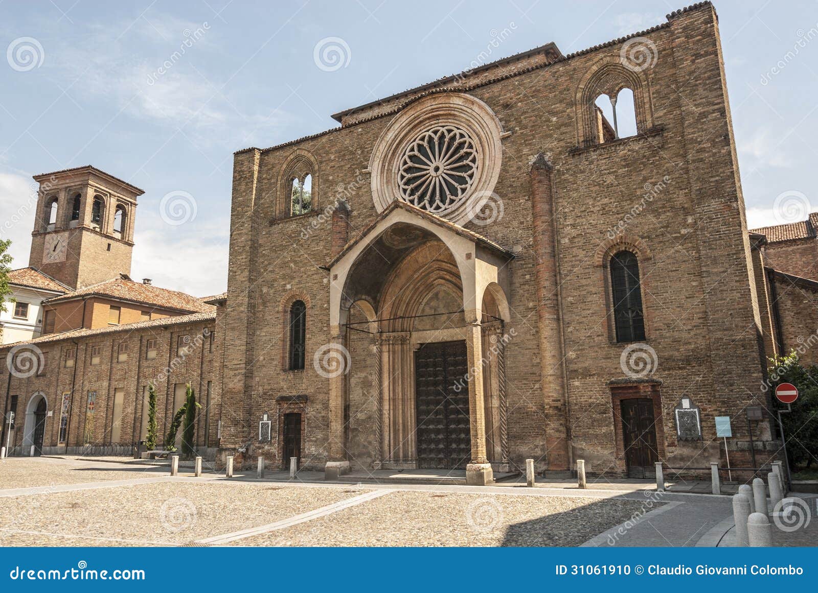 Lodi - Chiesa Di San Francesco Fotografia Stock - Immagine di colore ...
