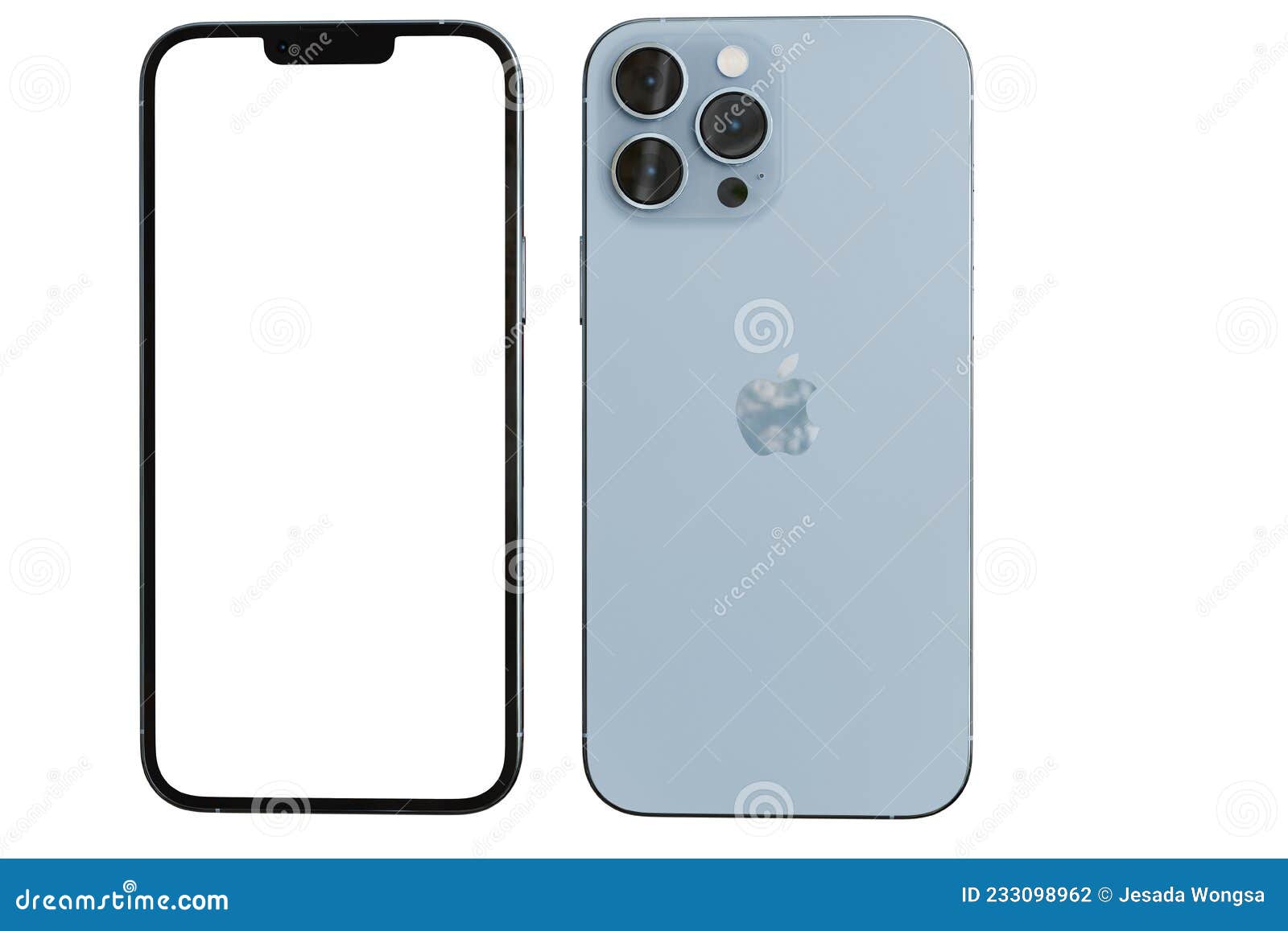 LOEI ,THAILAND,26 Sep 2021 : New Iphone 13 Pro Max Front and Back Side ...