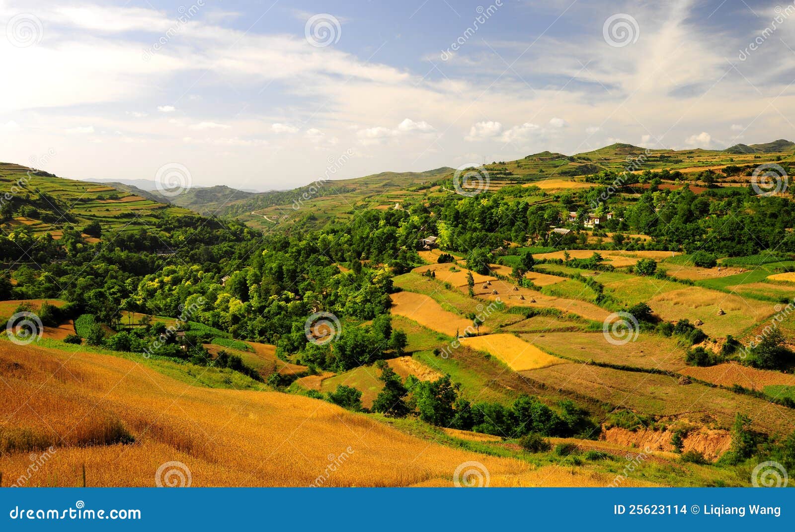 Loess plateau stock photo. Image of mountains, rural - 25623114