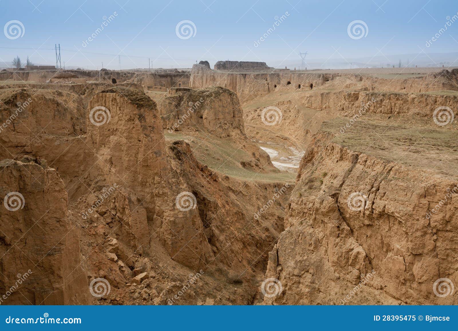 A Deep Loess Gorge. Stock Photo | CartoonDealer.com #106781976