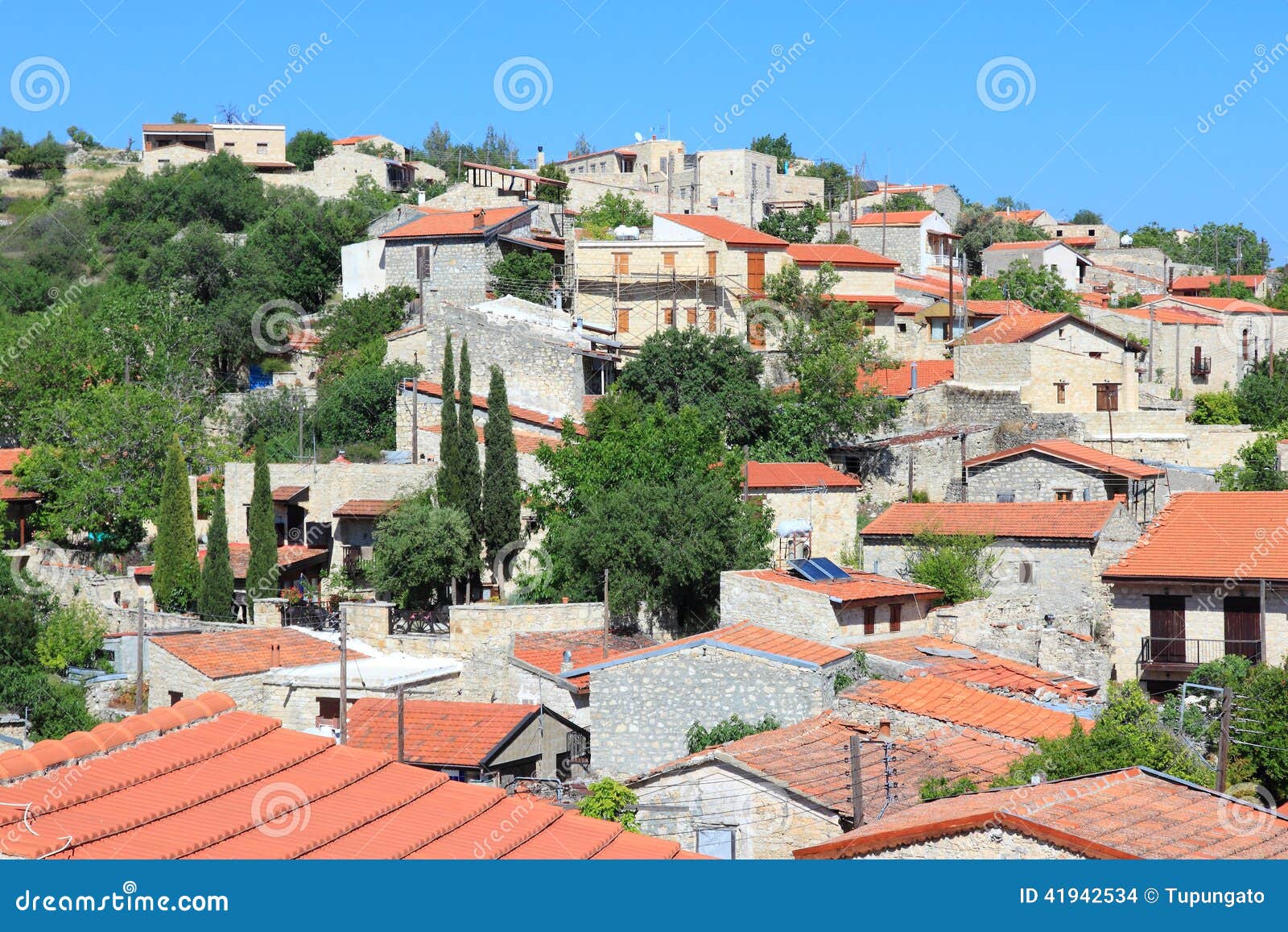 Lofou, Cyprus stock foto. Image of cultuur, stad, bestemming - 41942534