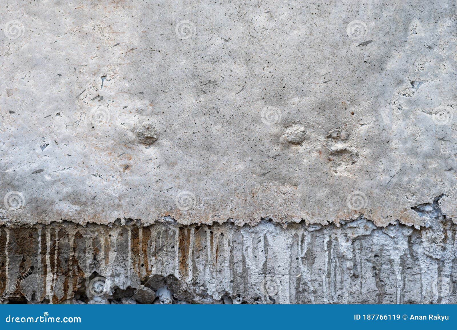 Loft Concrete Cement Surface Wall Like Unfinished Plastering Show ...