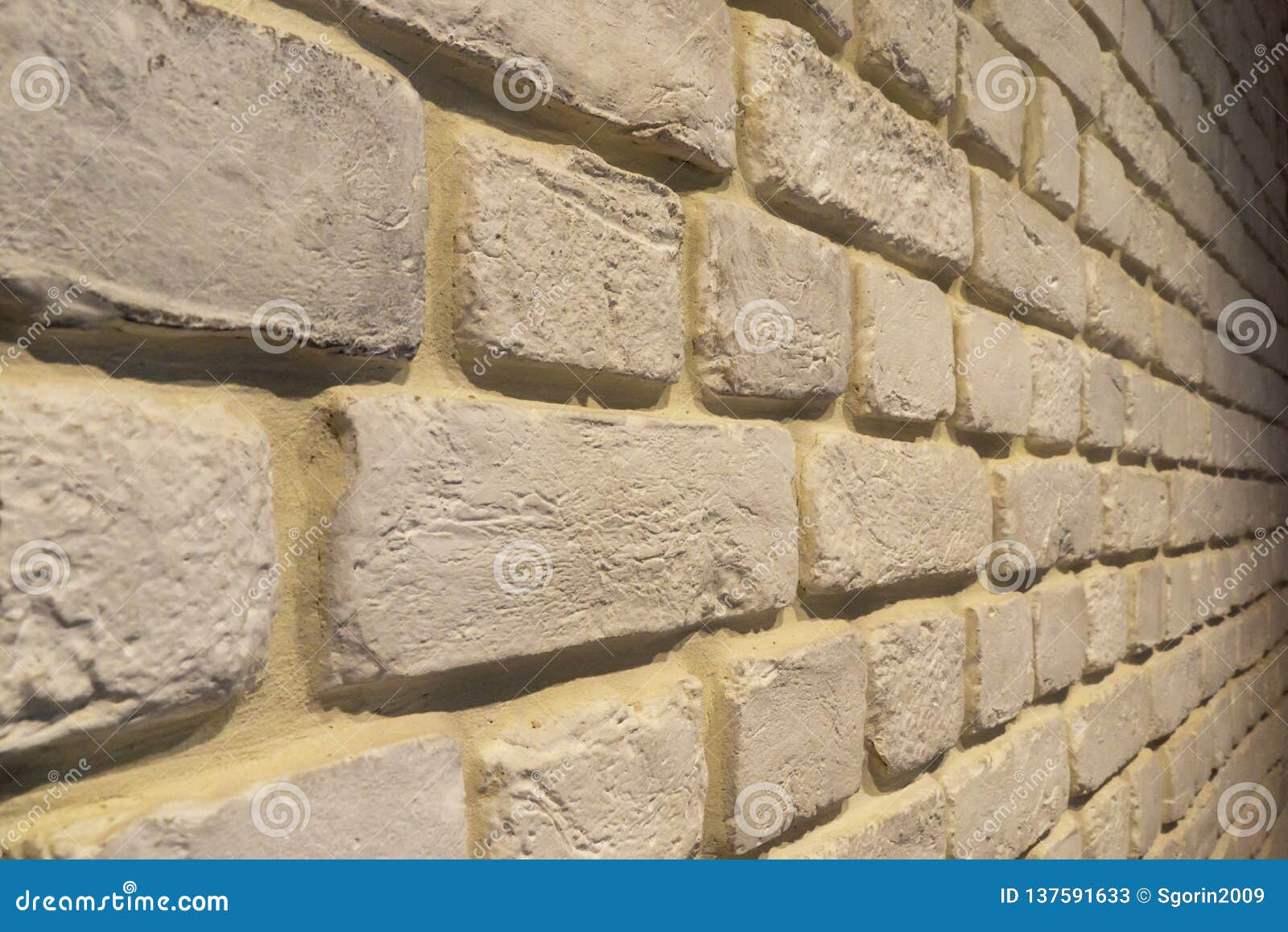 Loft Style Brick Wall Background Stock Image - Image of background ...