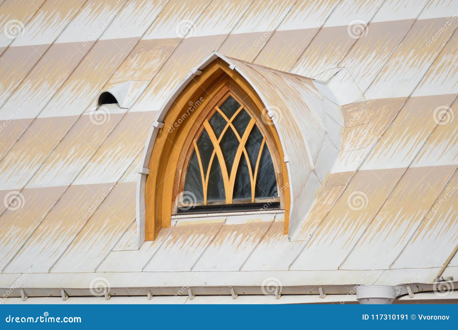 Loft Window stock image. Image of vintage, attic, glass - 117310191