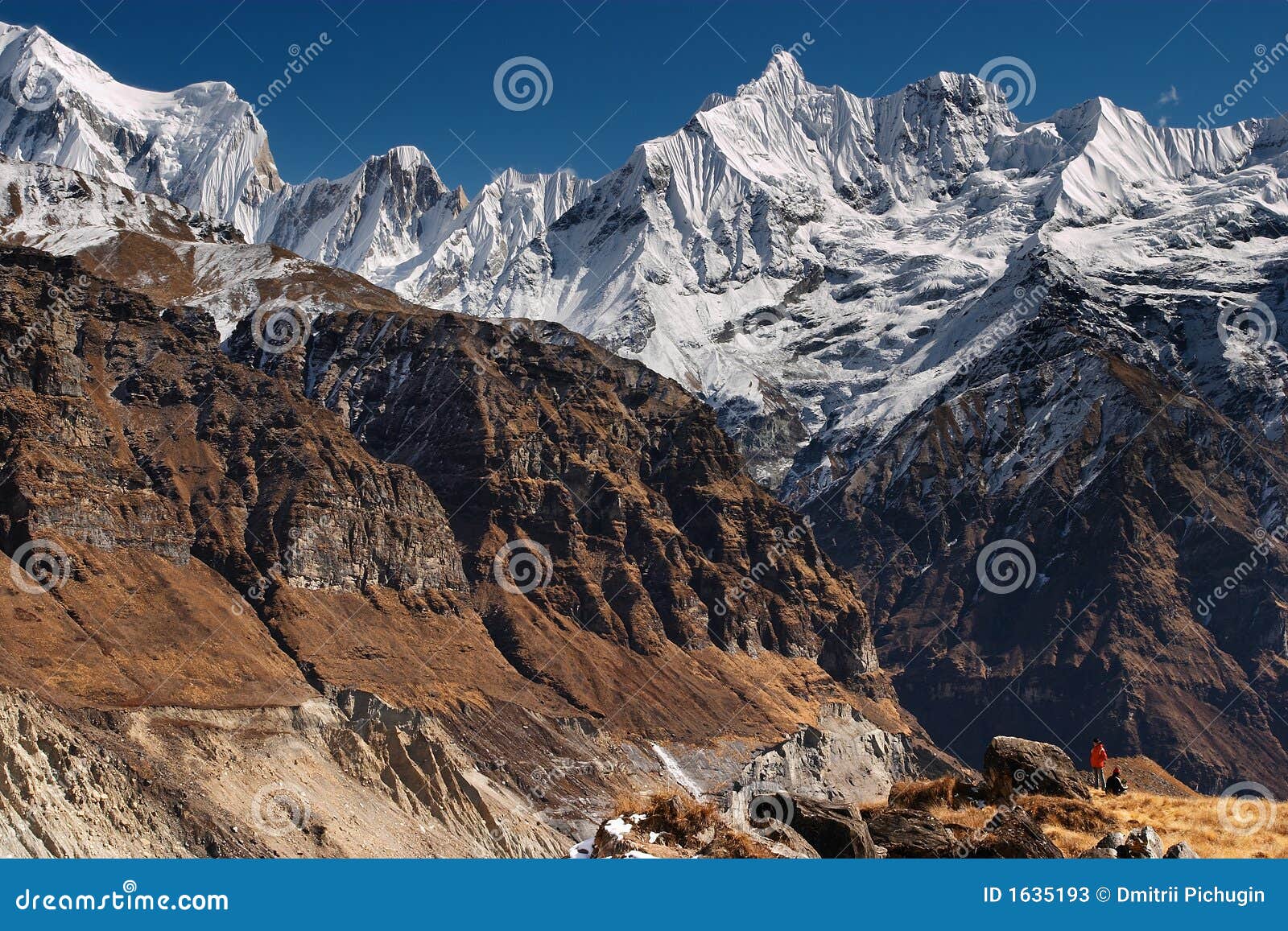Lofty mountains stock image. Image of peak, autumn, height - 1635193