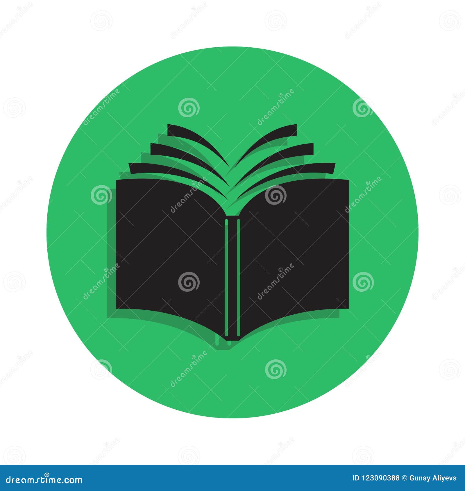 Log Book Illustration. Element of Library Icon for Mobile Concept and ...