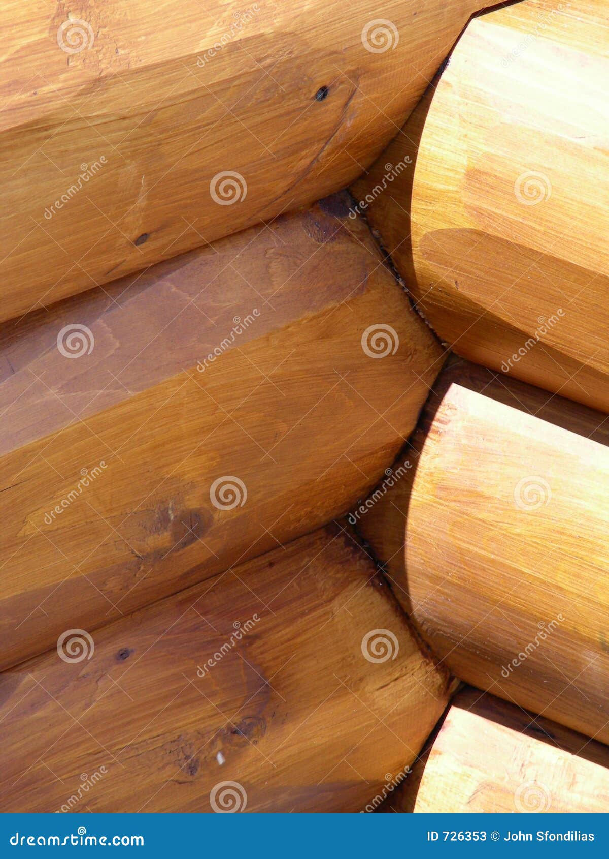 Log Construction stock image. Image of corner, settler - 726353
