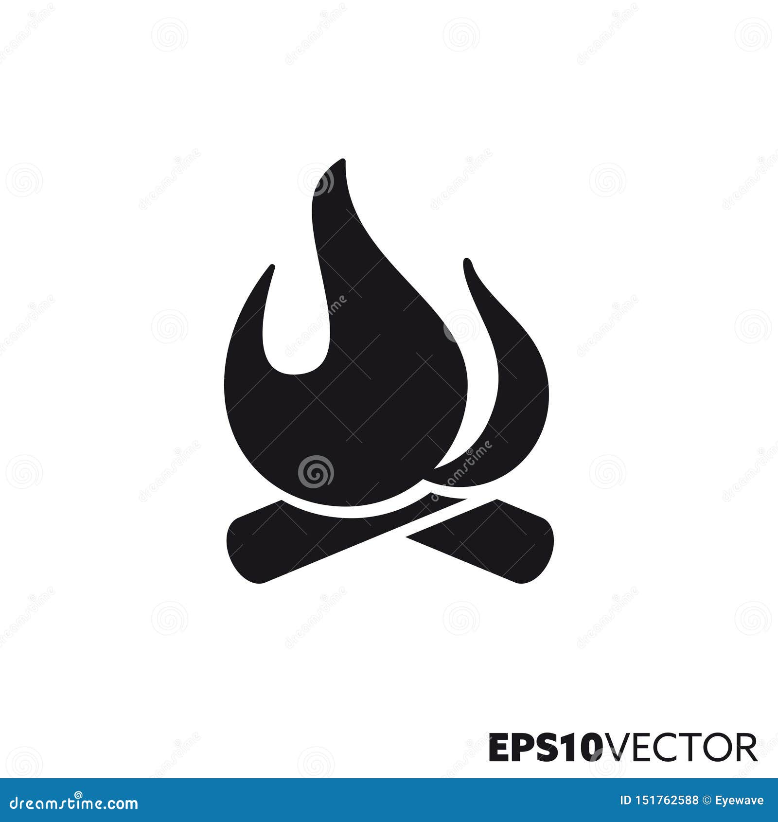 Ultra Flame Firelogs Clipart