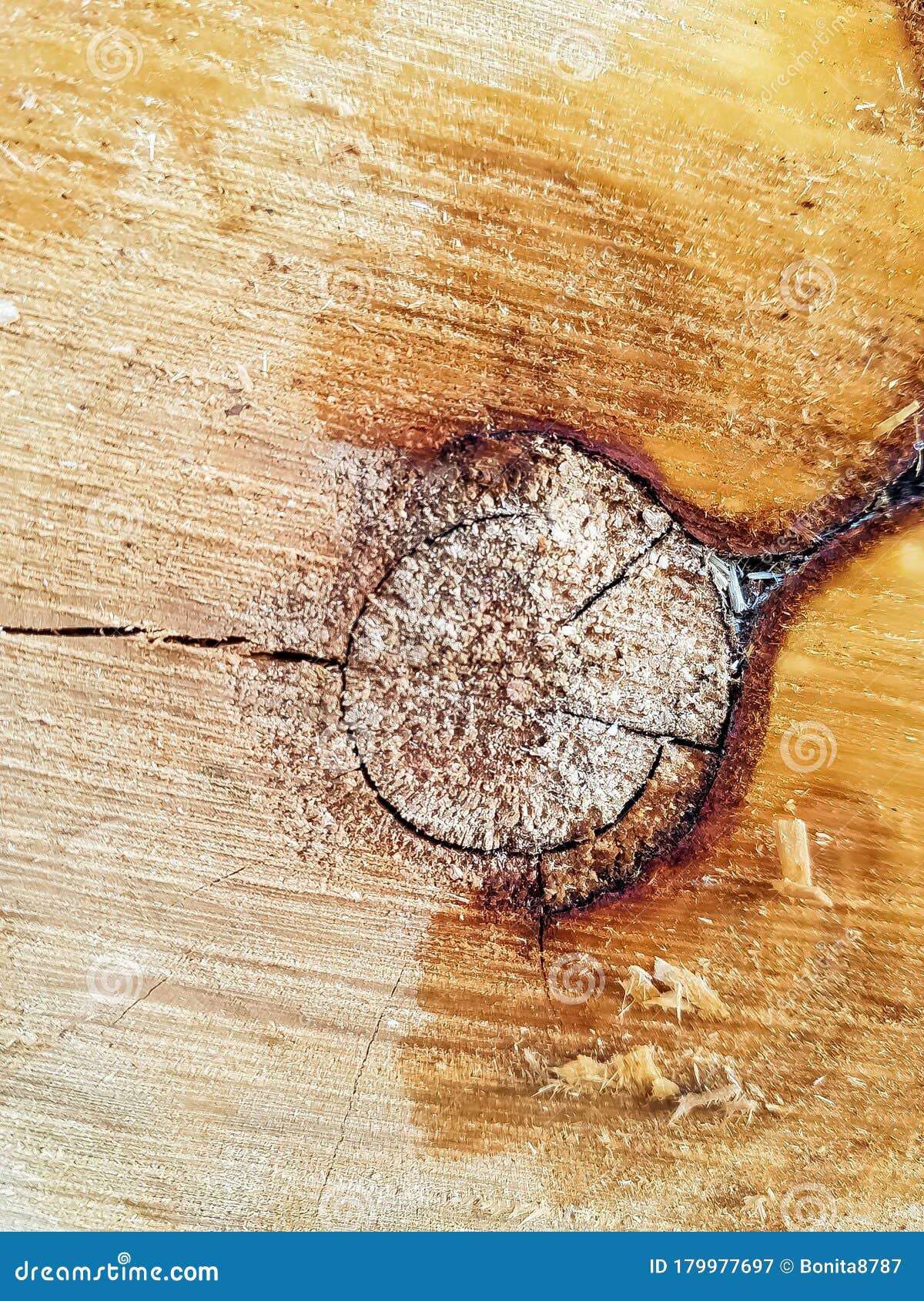 Log, Wood Frame in Section, Texture Stock Image - Image of cross ...