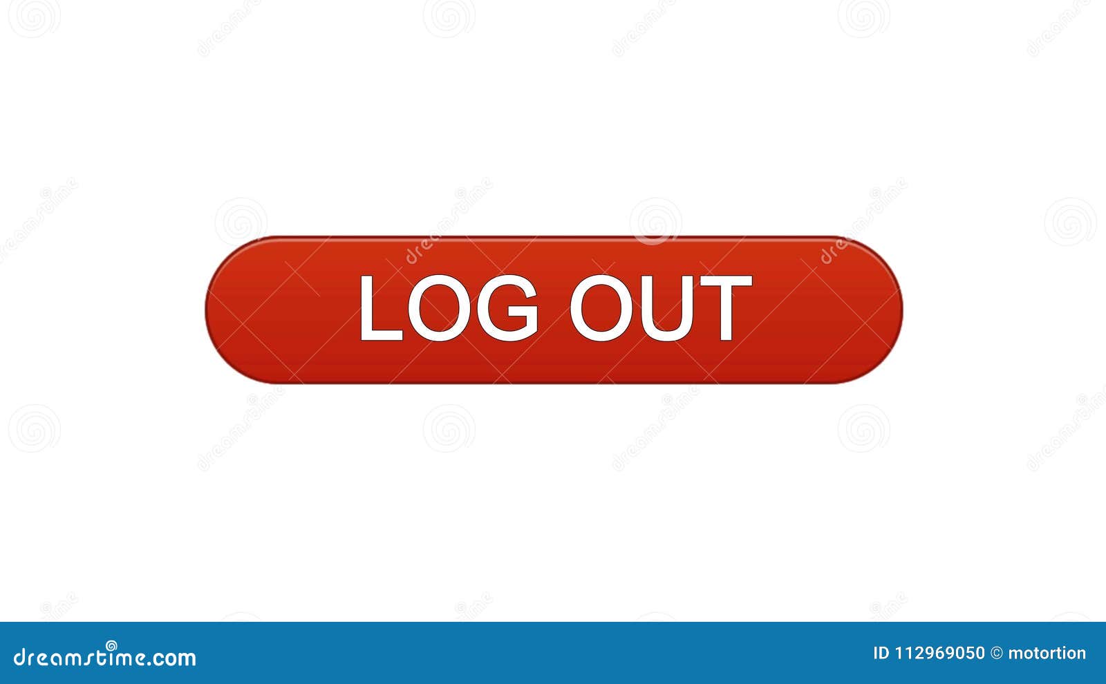 Log Out Web Interface Button Wine Red Color, Internet Site Design, Application Stock ...