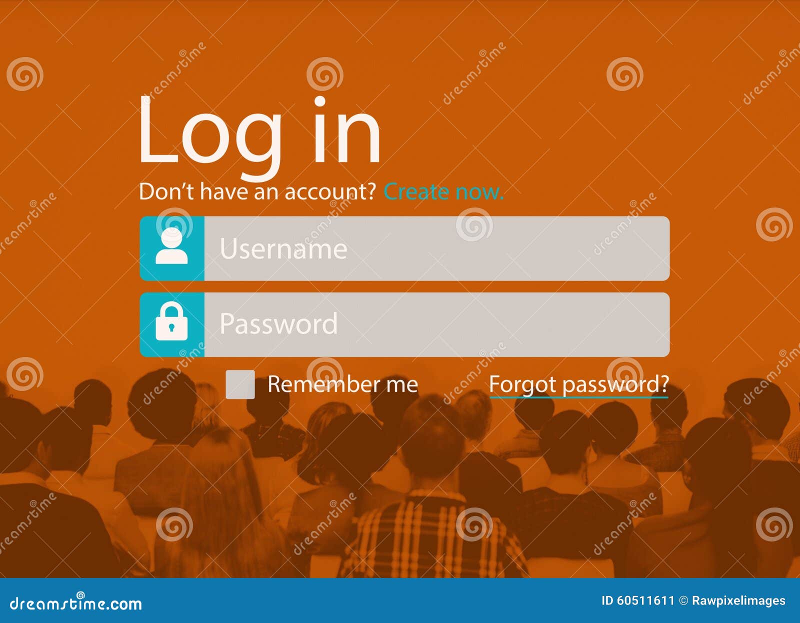 Log in Sign Up Register Account Page Concept Stock Image - Image of ...